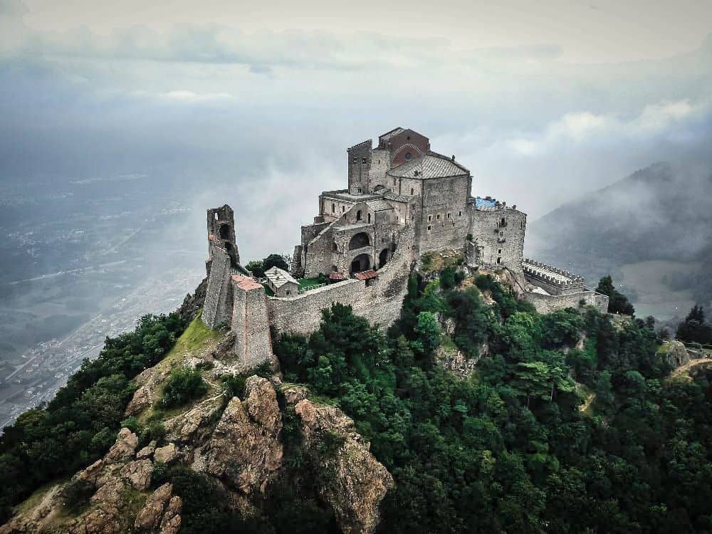 The Sacra di San Michele, a charming medieval abbey in Val di Susa ...